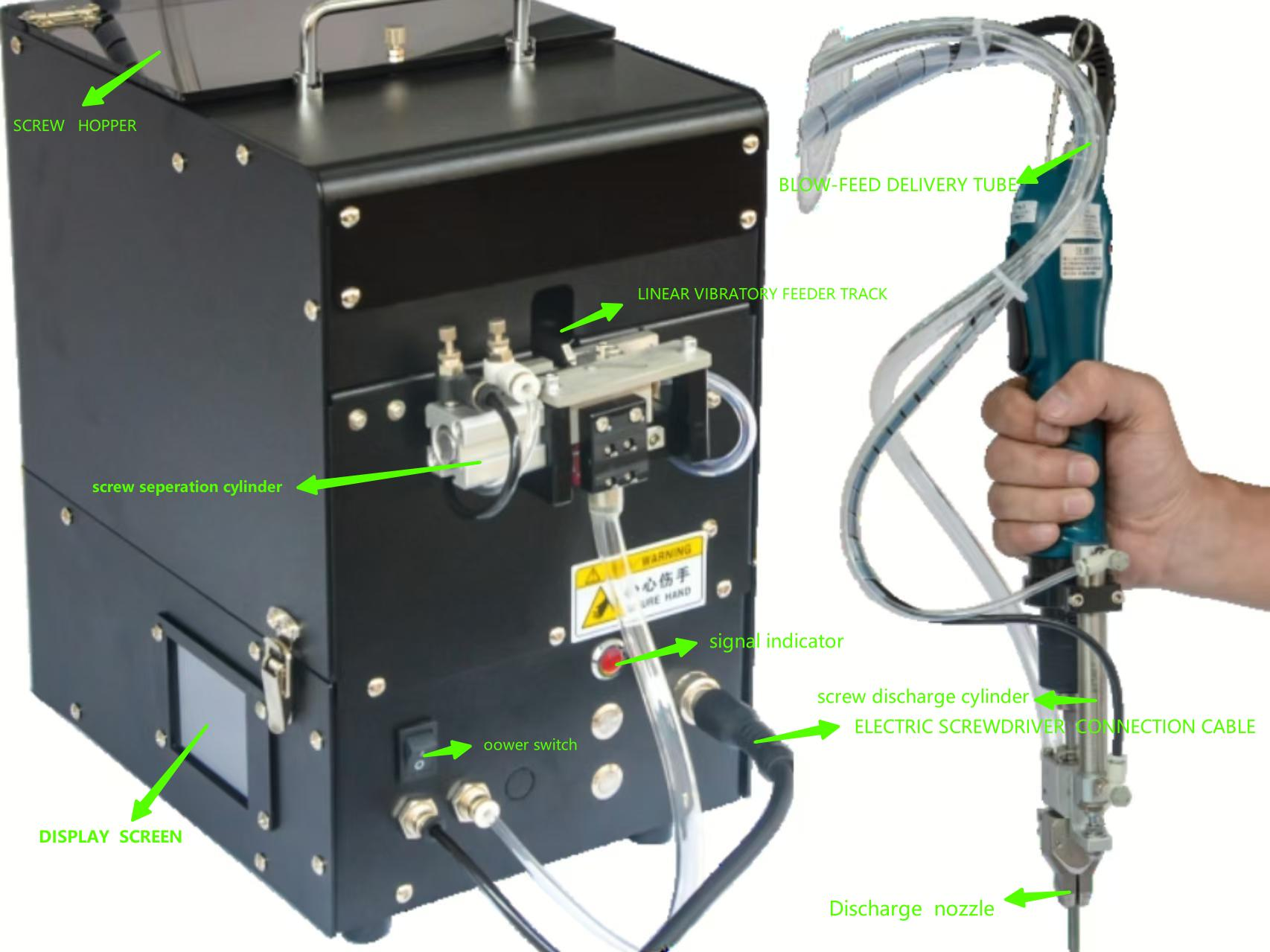 Auto Feeder Screwdriver, Automatic Screw Feeder Supplier | Kingdom